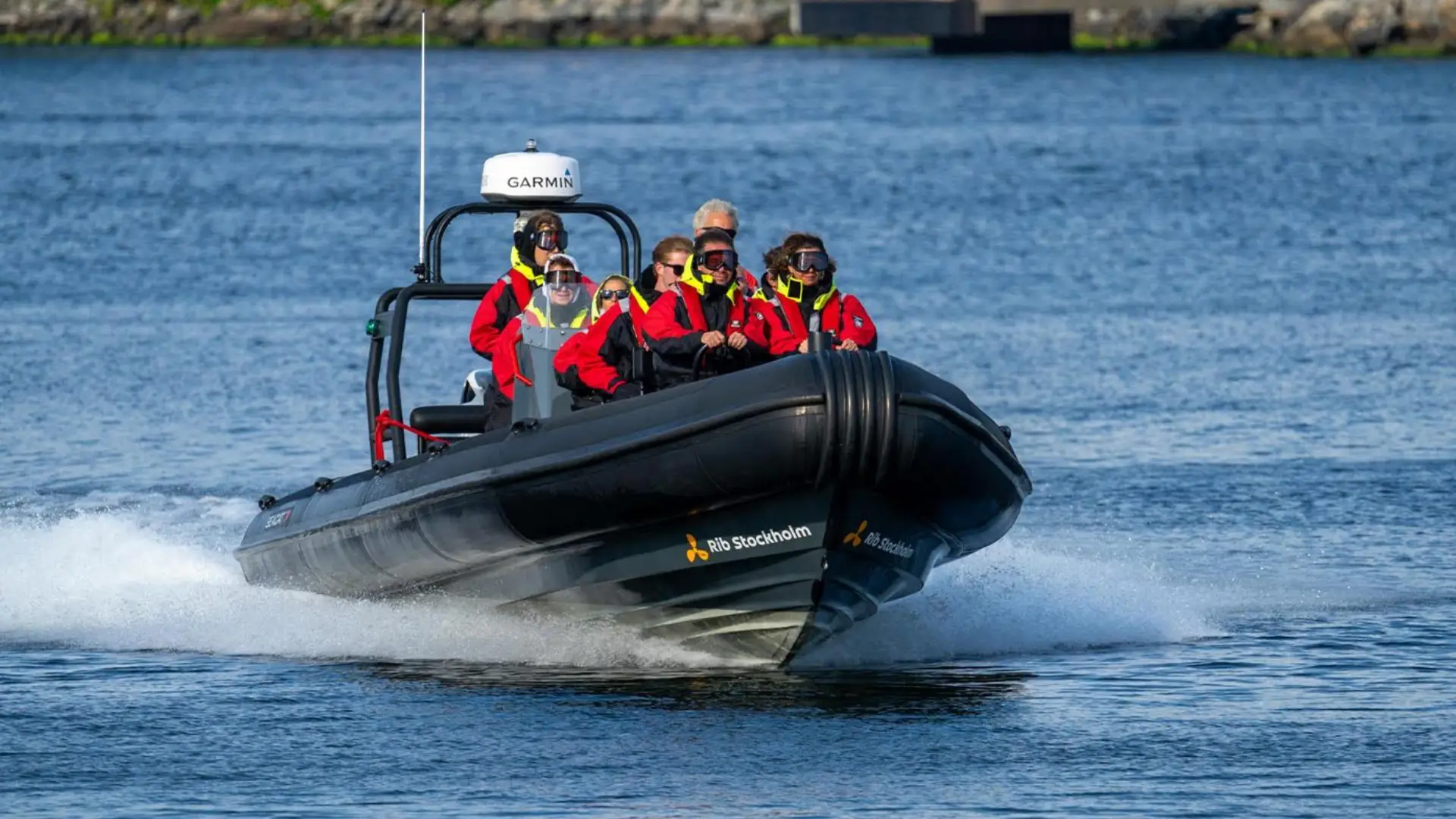 TOP RATED: 2h RIB Speed Boat Ride Stockholm Archipelago